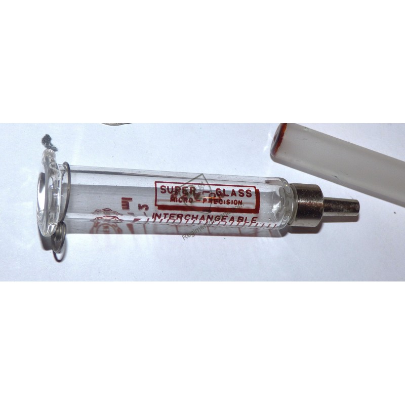 Two syringes surgery France