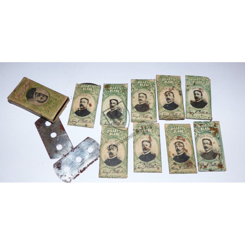 Gillette WW1 razor blade pack