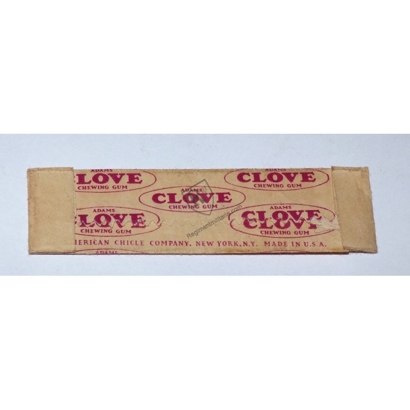 ADAMS CLOVE Chewing gum - US ARMY WW2