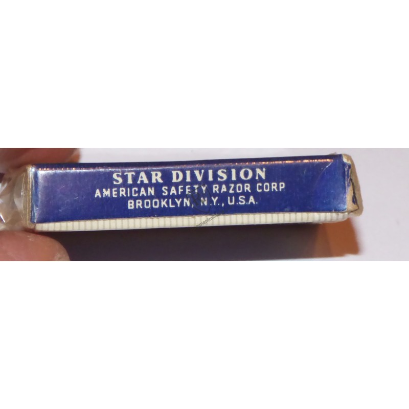 Blades, Razor, Safety, STAR DIVISION US ARMY