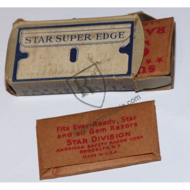 Lames de rasoir STAR DIVISION- US ARMY
