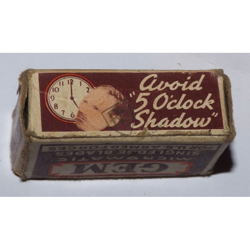Razor blade GEM single edge for US Armed Forces