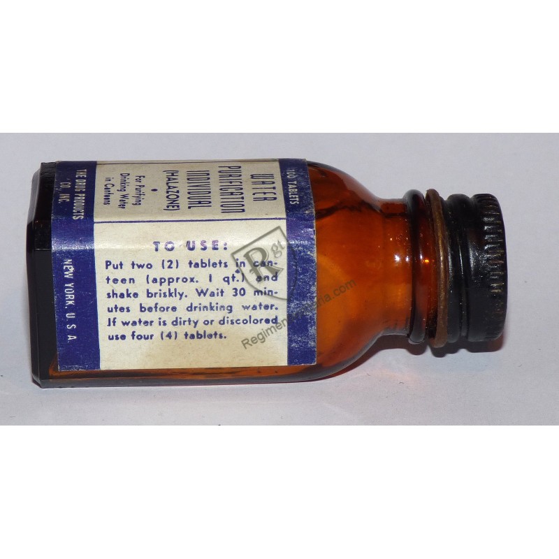Halazone Water Purification Tablets