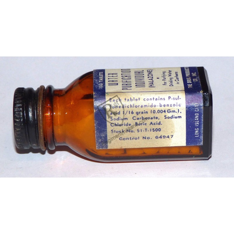Halazone Water Purification Tablets