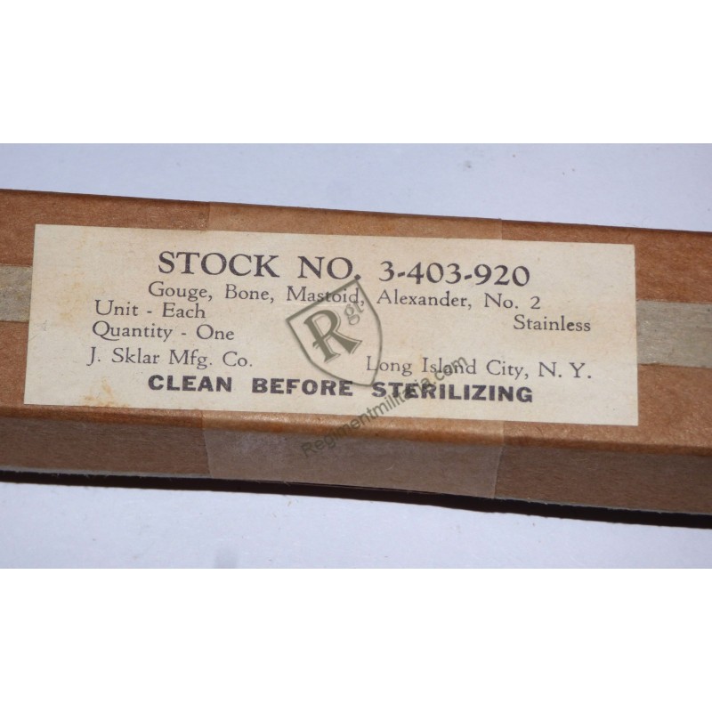 Bone gouge Medical Dept US ARMY WW2