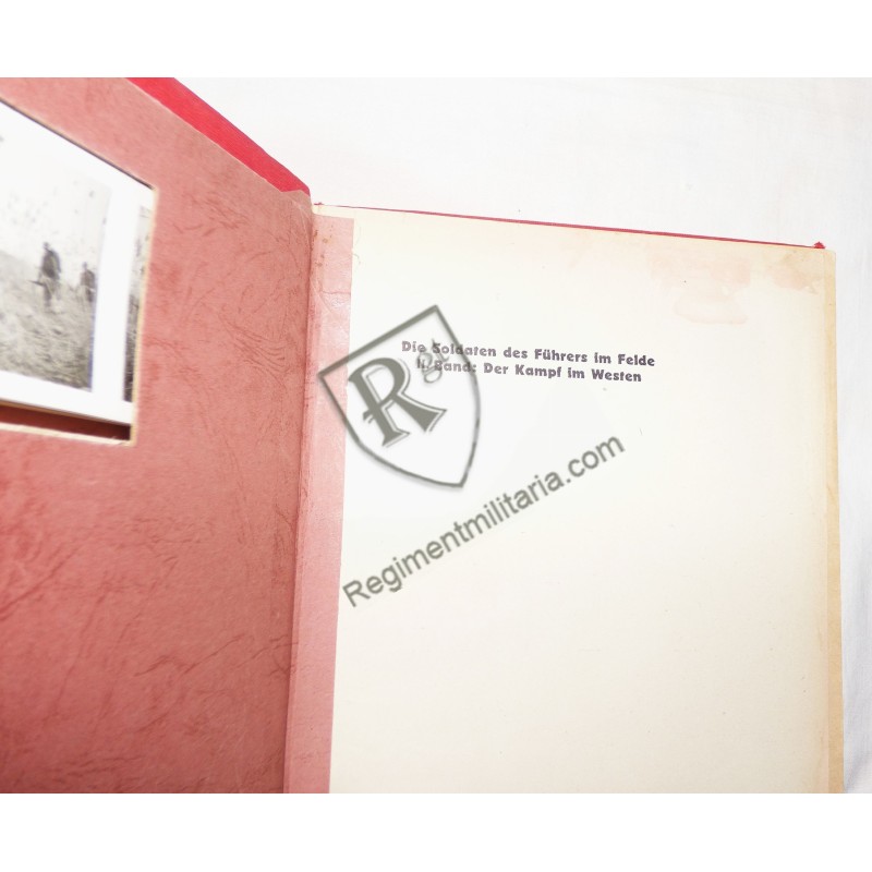 Relief photo book - DER KAMPF IM WESTERN